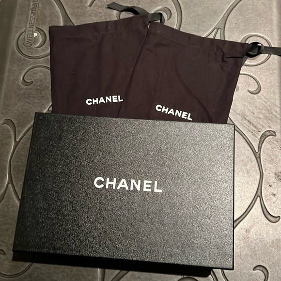 CHANEL | Storage & Organization | Chanel Shoebox And Tissue | Poshmark